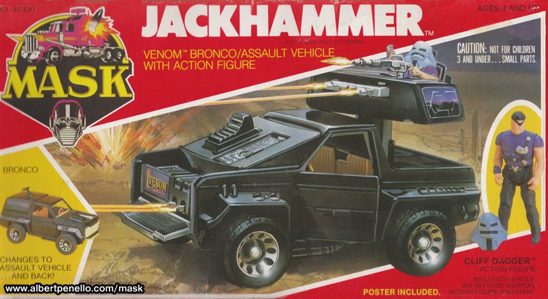 M.A.S.K. Series One Toys - Agents of M.A.S.K.