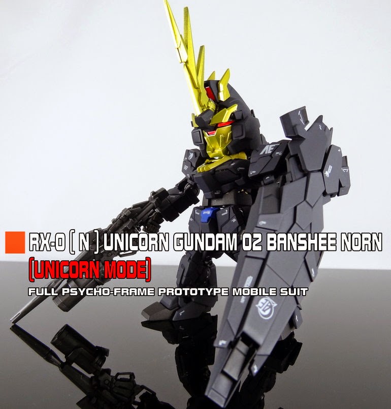 GUNDAM GUY: SD Banshee Norn 'Rework' - Custom Build