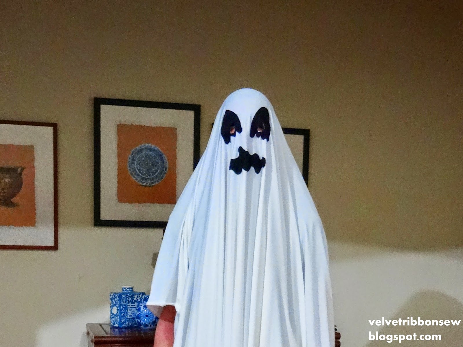 Mickey Mouse And Ghost For Halloween