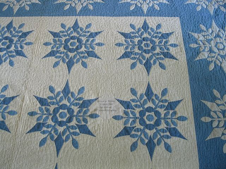 Ann Quilts: Snowflake Quilt part 2 - Repair and Dedication