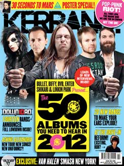 sophie lane AS media: Kerrang magazine front cover and double page ...