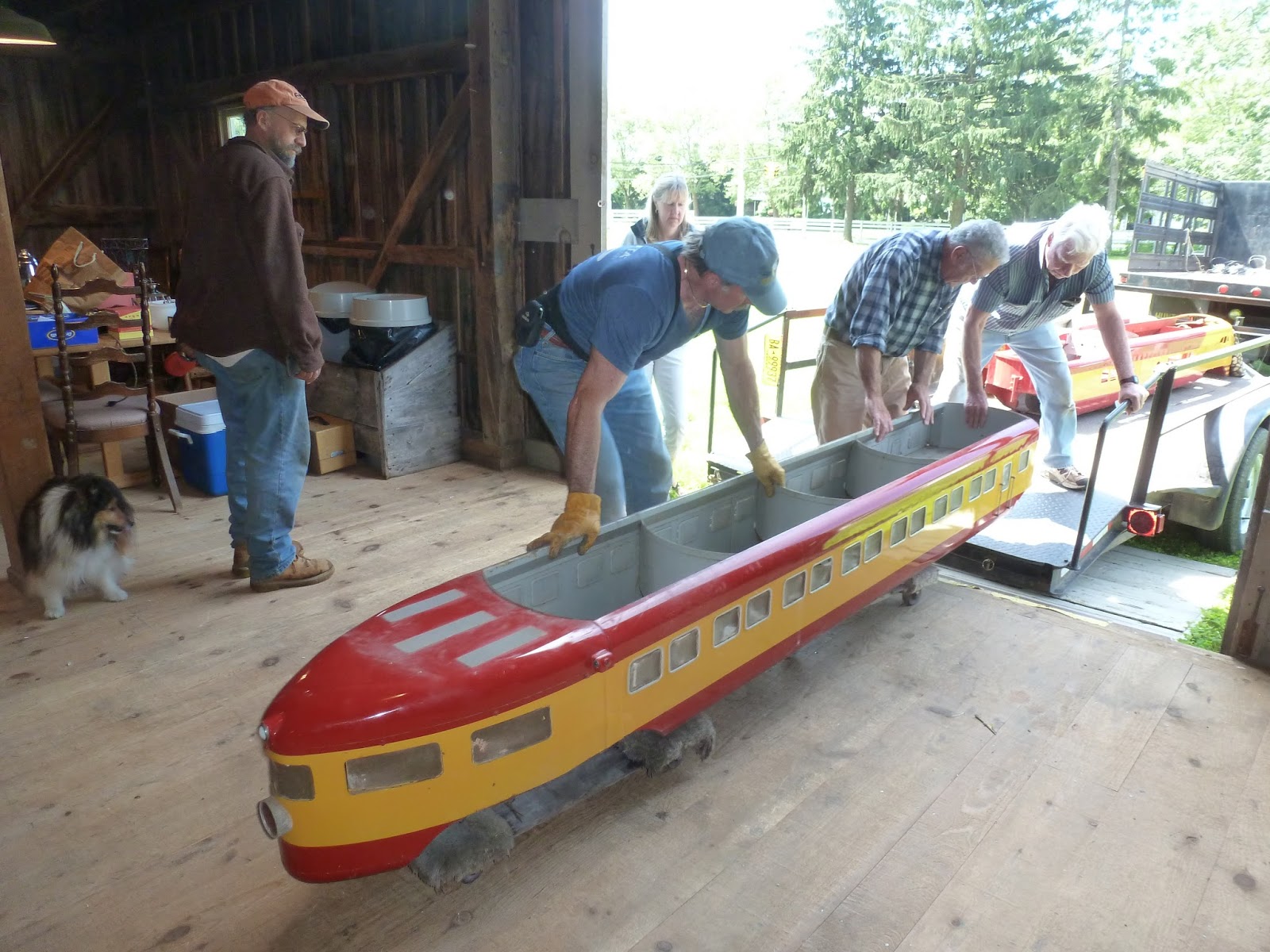 Jarvis House: Restoration of the Lollipop Farm Train A Long Island Icon ...