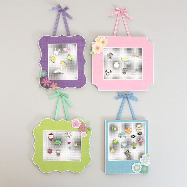 Doodlebug Design Inc Blog: Collectible Pin Challenge: Frames with Kathy