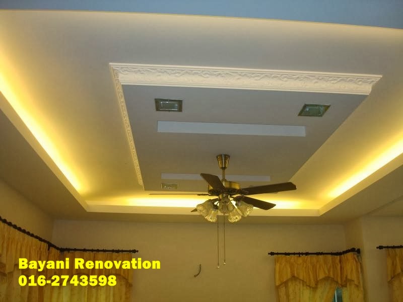 Design Idea Island siling | Bayani Home Renovation