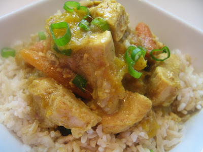 Lulu Cooks and Tells: Slow Cooker Mango Chicken Curry