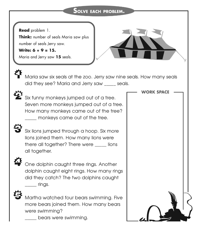 Mrs \ Souzan Gubr Let's learn science : Adding problem solving grade 1