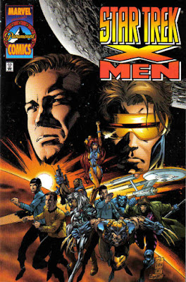 Dave's Comic Heroes Blog: Star Trek X-Men Crossovers?