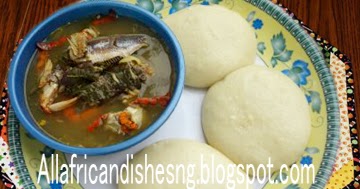 ALL AFRICAN DISHES: LIBERIA RECIPES (FUFU - DUMBOY)