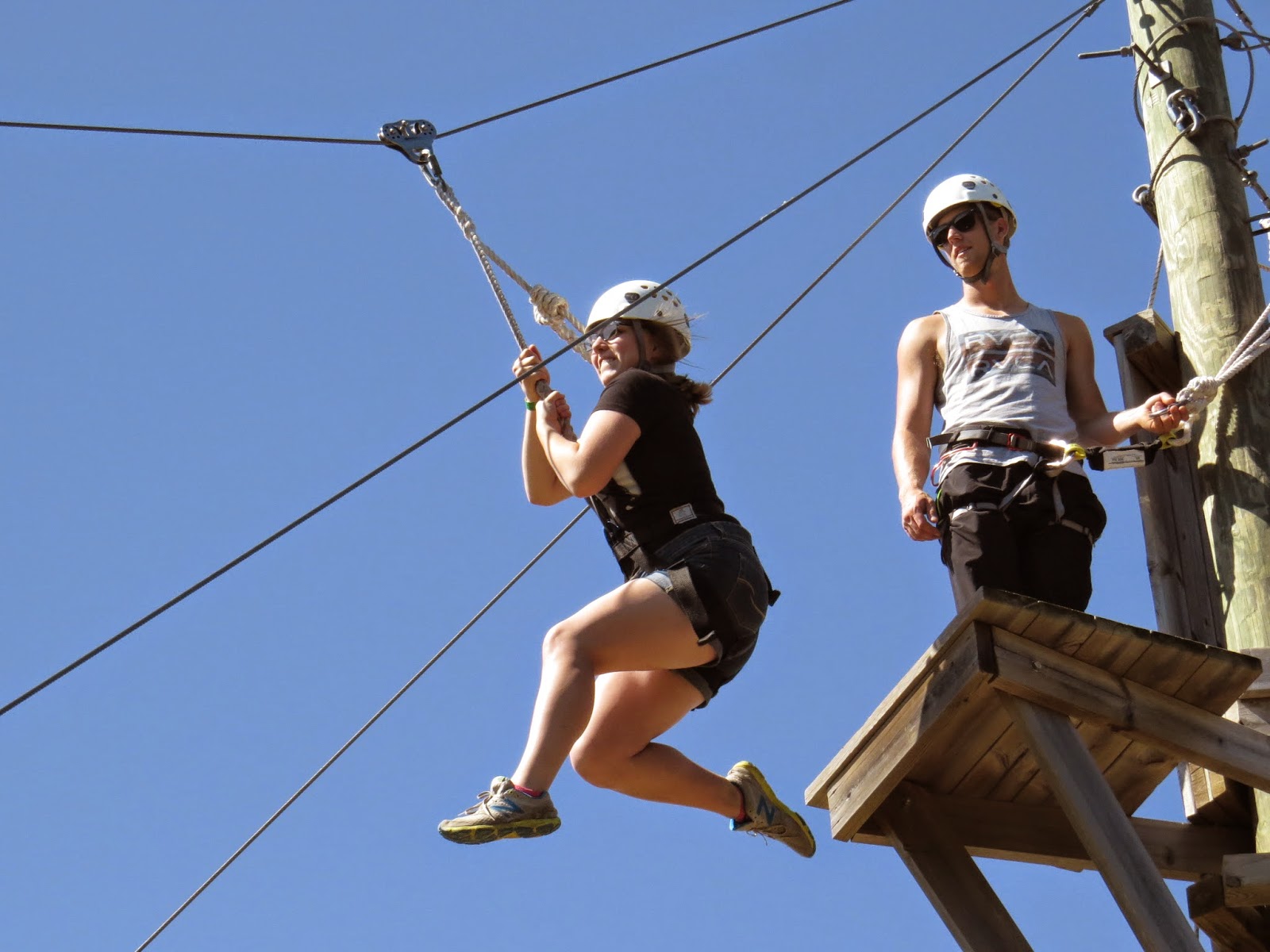 Summers of Pathways: High Ropes and Low Ropes