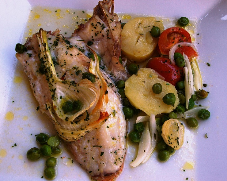 LA COCINA DEL ALMA: CABRACHO ASADO CON VERDURAS