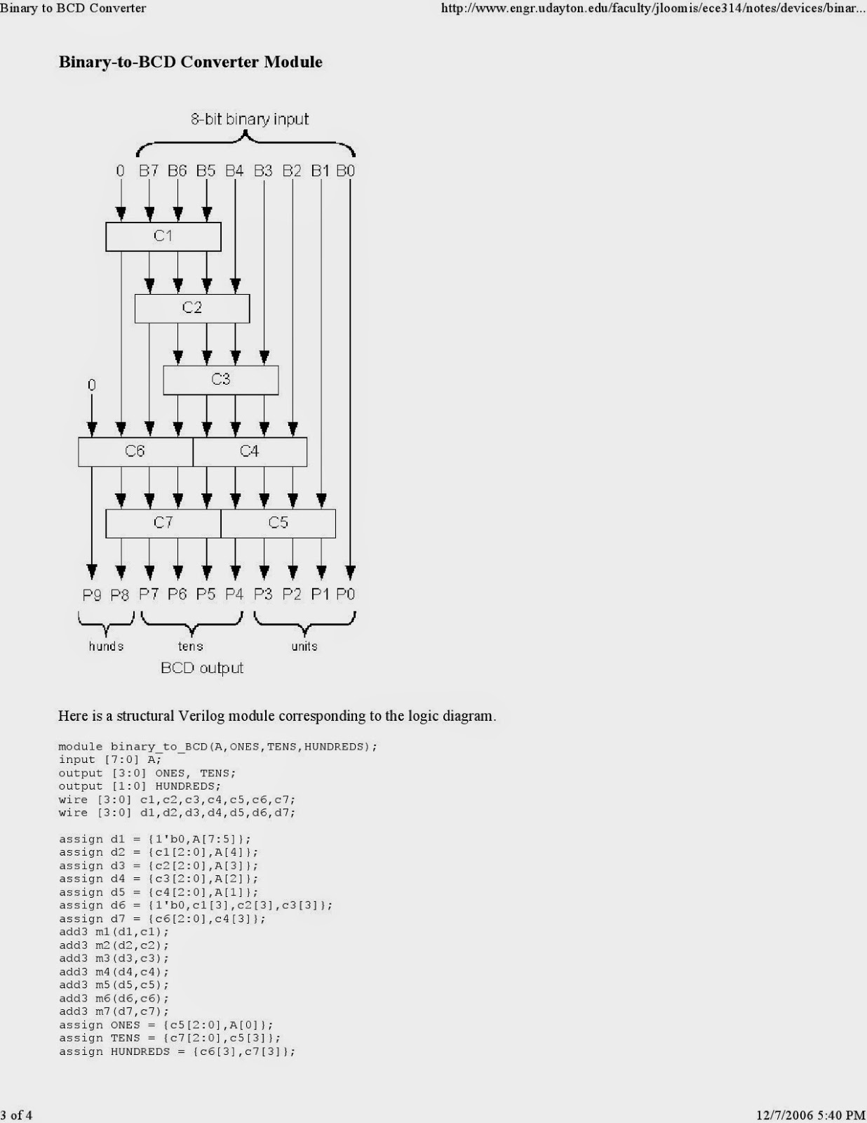 alex9ufo 聰明人求知心切: Binary to BCD Converter ( Shift and Add-3 Algorithm ...