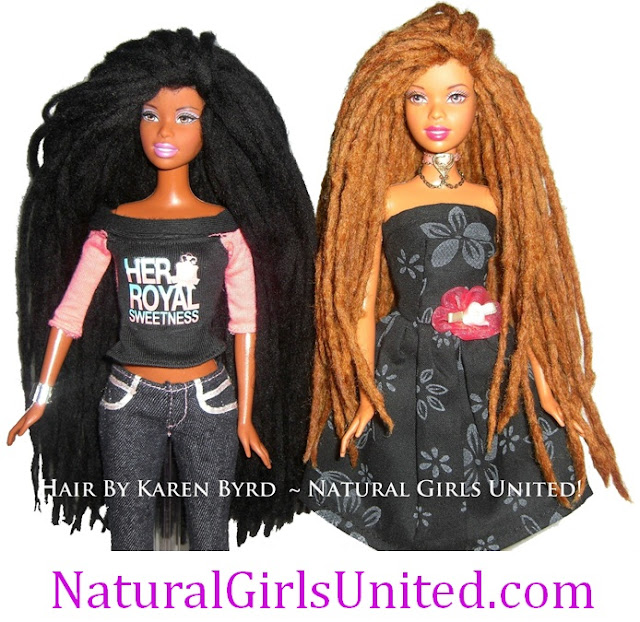 Naturally Beautiful Hair: Dreadlocks Barbie Dolls