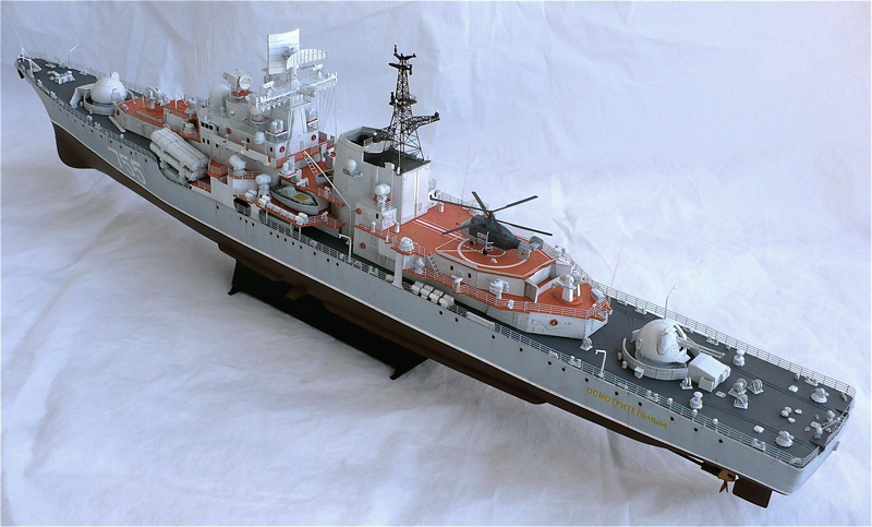 The Great Canadian Model Builders Web Page!: Sovremenny Class Destroyer ...