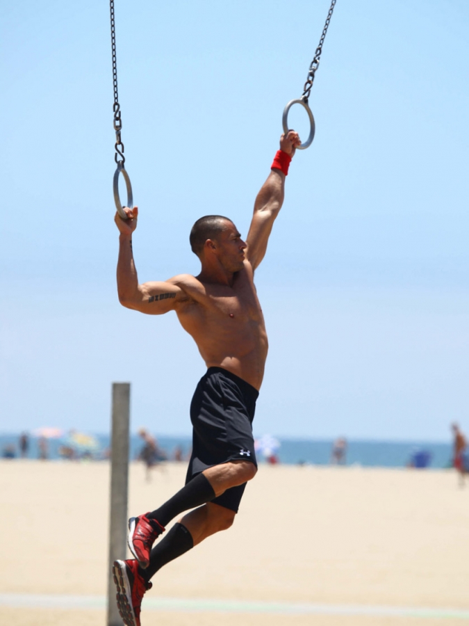 VJBrendan.com: Julien Greaux Working Out in Santa Monica