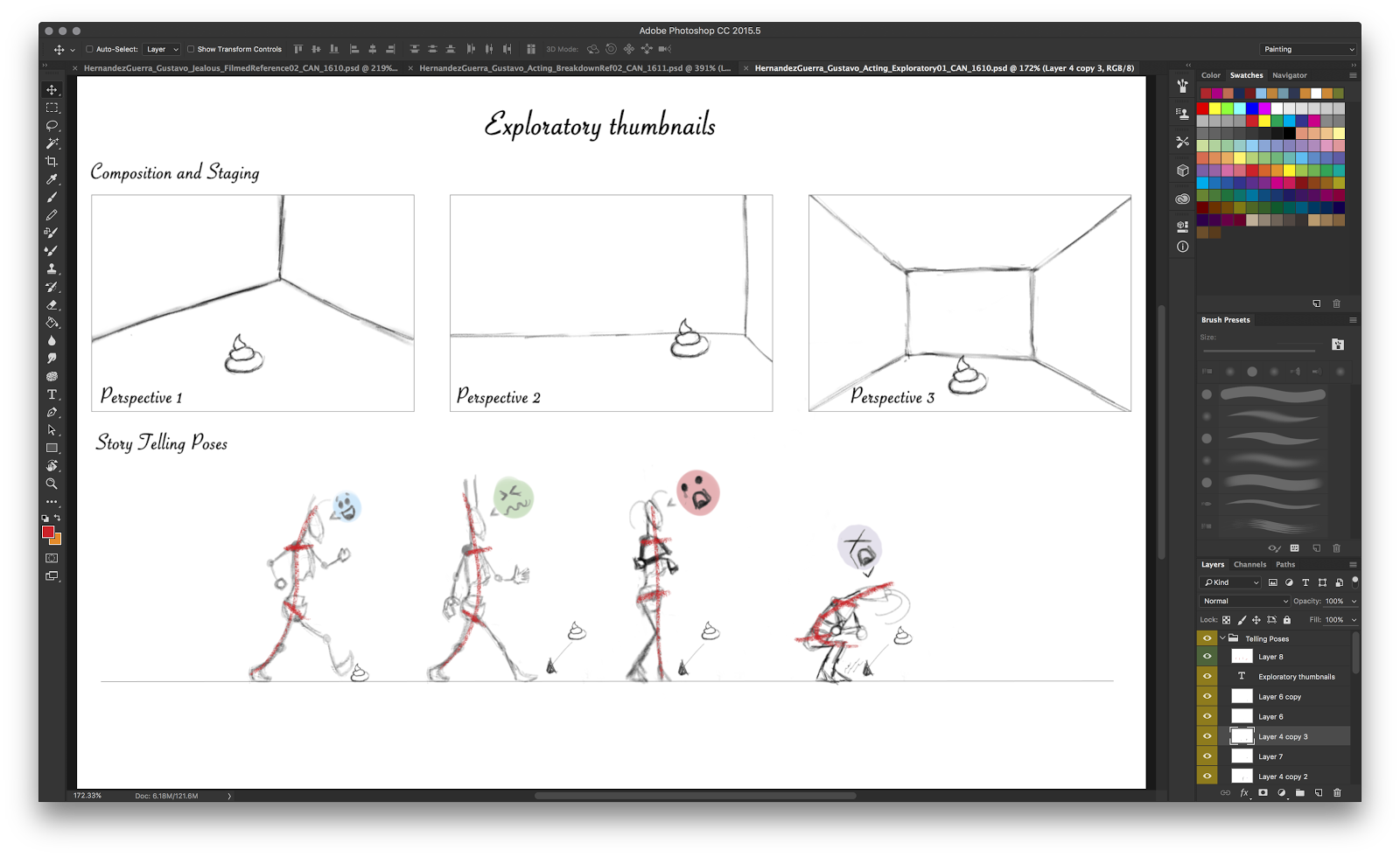 My Experience in Computer Animation: Character Animation.