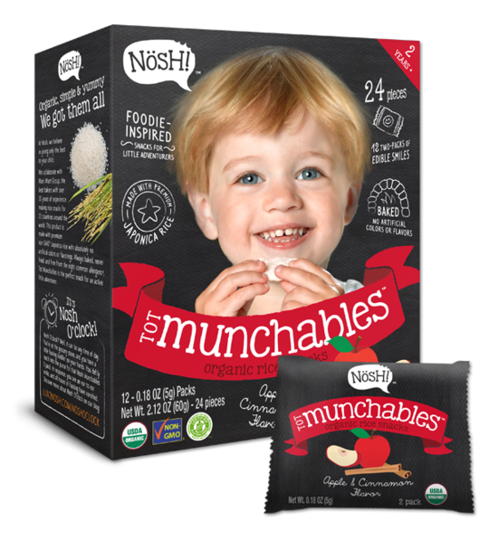 Nosh Munchables: Healthy Organic Snacks for Babies and Toddlers - Hello ...