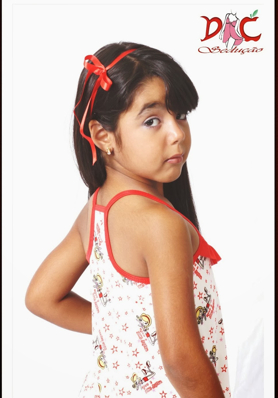 Linha Infantil da D & C sedução moda íntima!