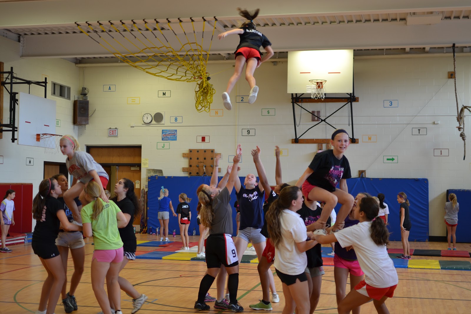Penfield Youth Football & Cheer 2012: Super Saturday PYFC Cheer Practice