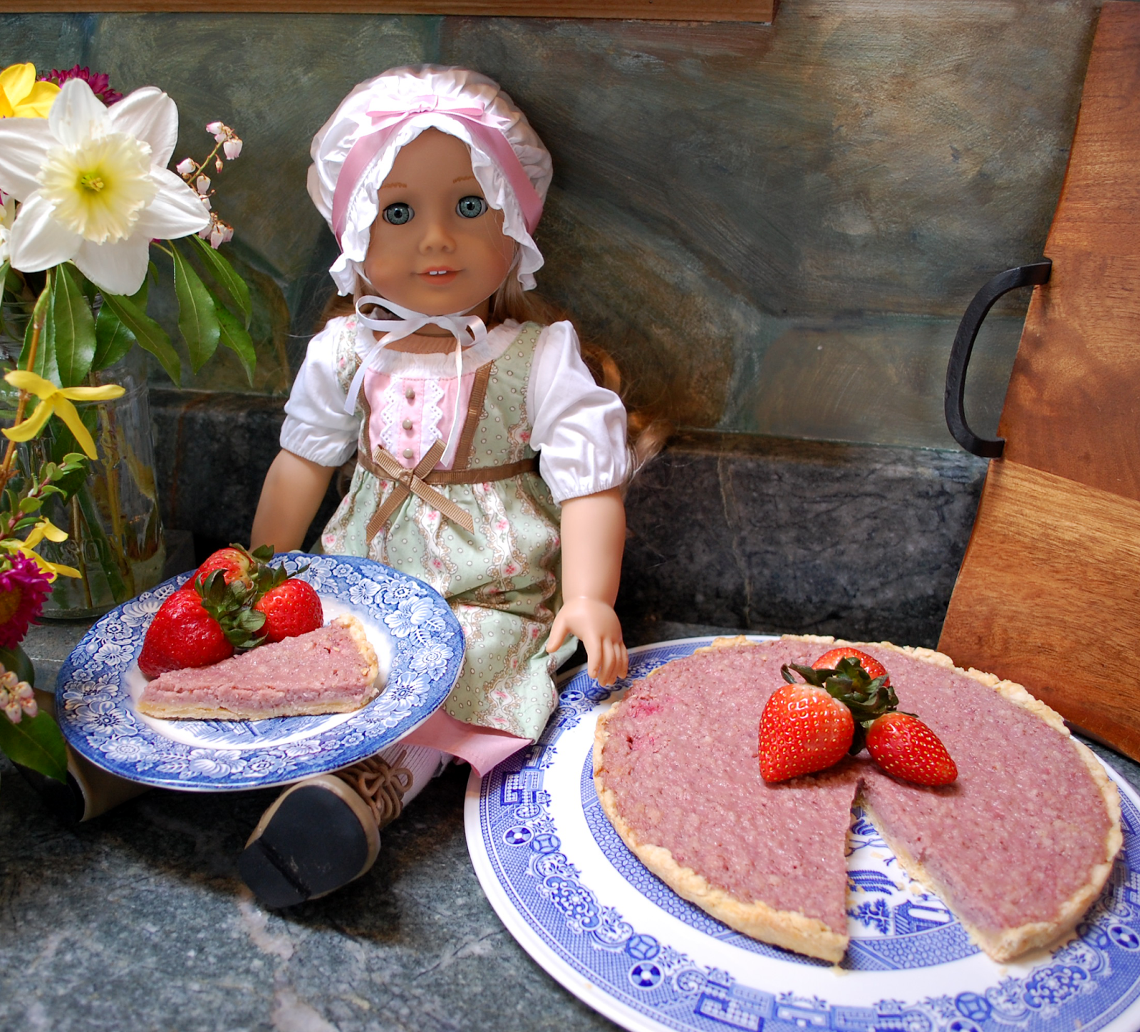 A Peek into the Pantry: Caroline's Fresh Strawberry Tart