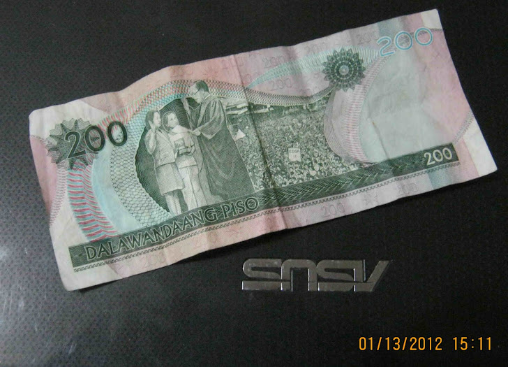 200 Philippine Pesos Paper Money