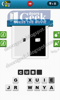 Movie Quiz Level 18 (bubble quiz games) ~ Doors Geek