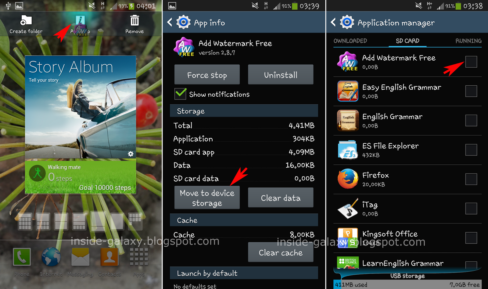 Inside Galaxy: Samsung Galaxy S4: How to Move Apps to SD Card or to ...