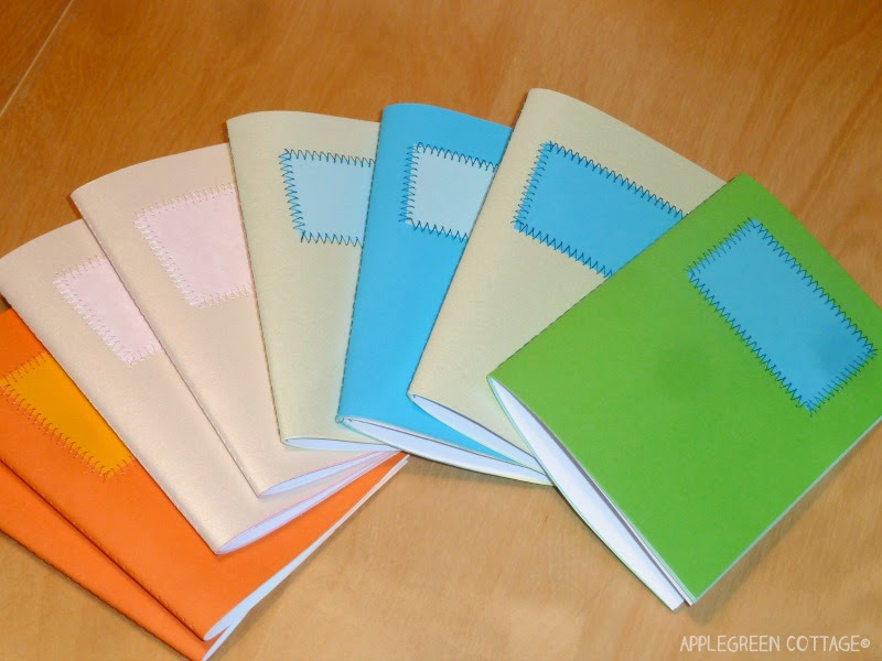 How-To: Make Your Own Notebook - AppleGreen Cottage