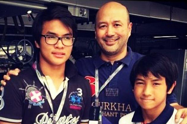 BAPAK HANDSOME GILERRR!! INILAH FOTO EKSKLUSIF ANAK LELAKI FAUZIAH ...