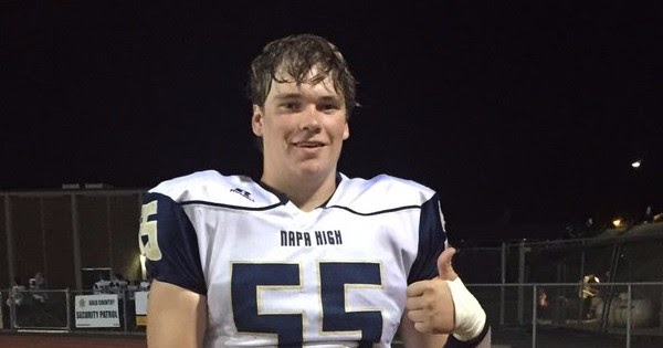 Vincent Alfred D'Adamo: Time Out with Brendan Neal: 2017 Napa High senior