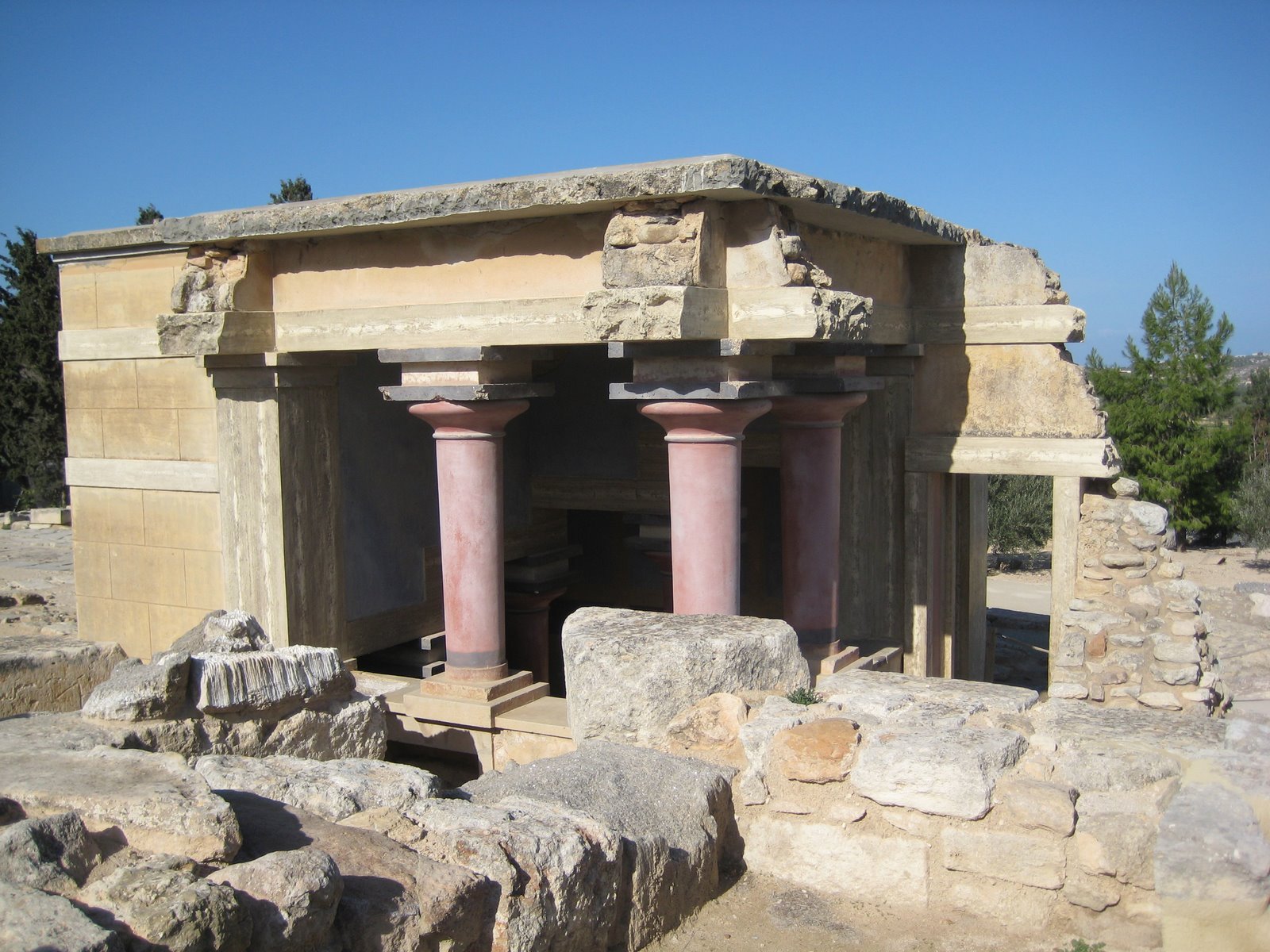 Maravillas del Mundo Antiguo IV: El Palacio de Cnosos (Creta).
