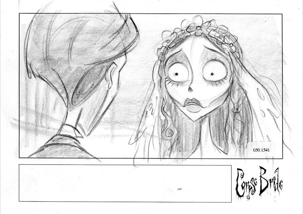 Living Lines Library: Corpse Bride (2005) - Storyboards