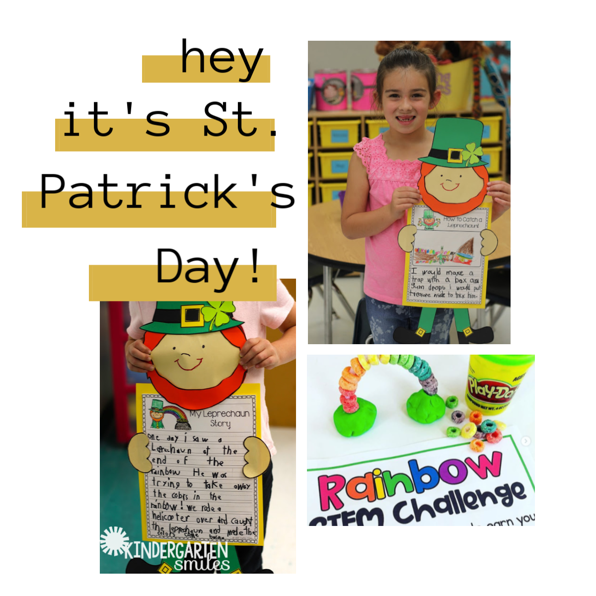 Kindergarten Smiles: St. Patrick's Day Craft and Other Fun Ideas