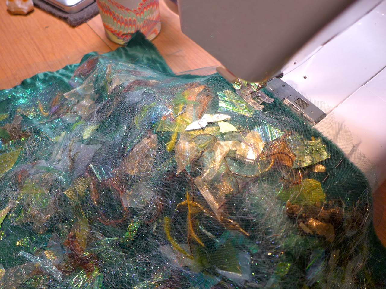 The Fairies Nest - OOAK Cloth Dolls & Fiber Fantasies: Collage Fabric ...