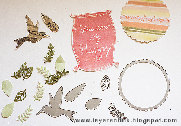 Layers of ink: Leather Paper Poppy and Gift Bag Tutorial