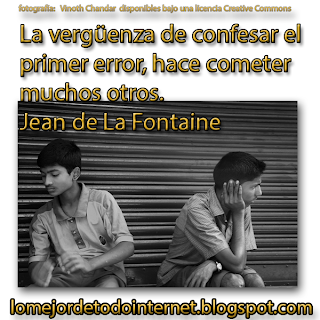 Lo mejor de todo Internet: La vergüenza de confesar el primer error