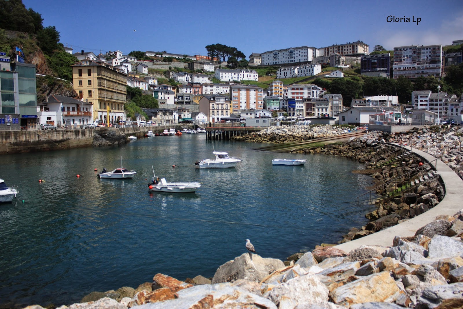 Otra mirada: Paisajes asturianos, Luarca