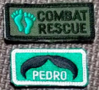 THE USAF RESCUE COLLECTION: WANTED!: CSAR / Pedro Pencil Tab Patches