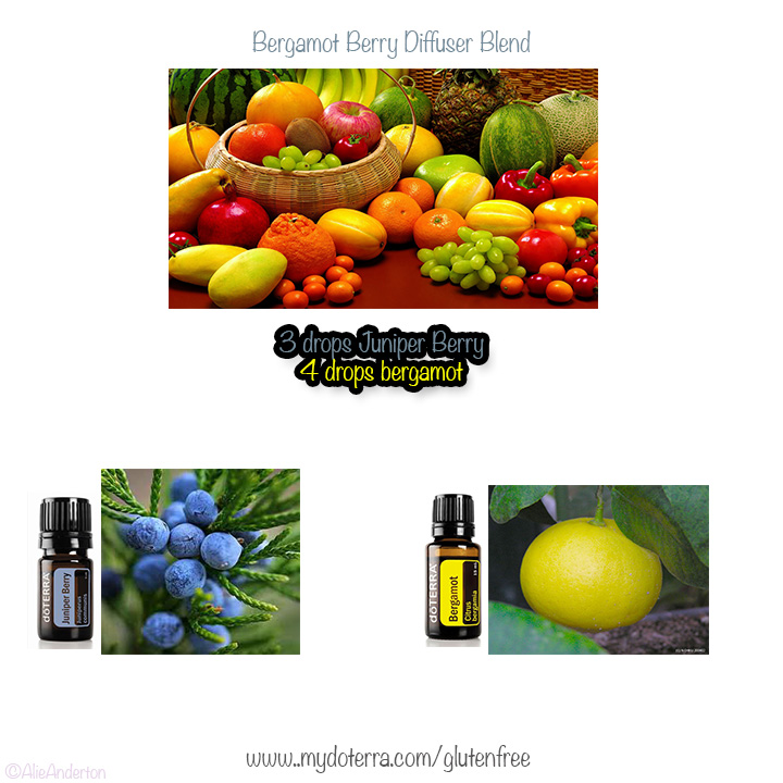 Radiant Health with Essential Oils!: Bergamot Berry Diffuser Blend