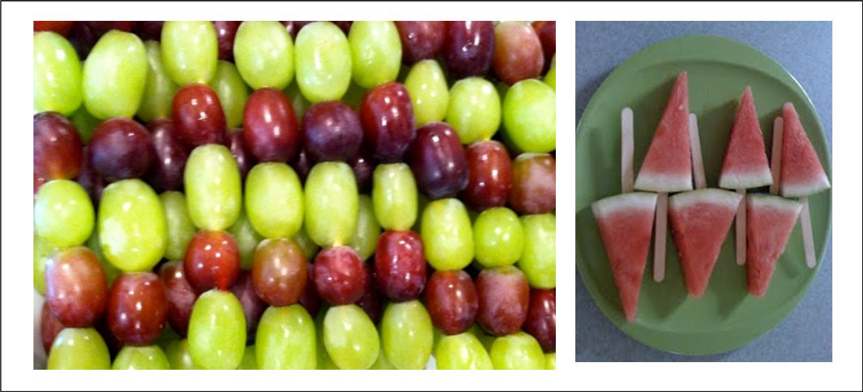 It's Written on the Wall: Arranging Fruit to make it look fabulous ...