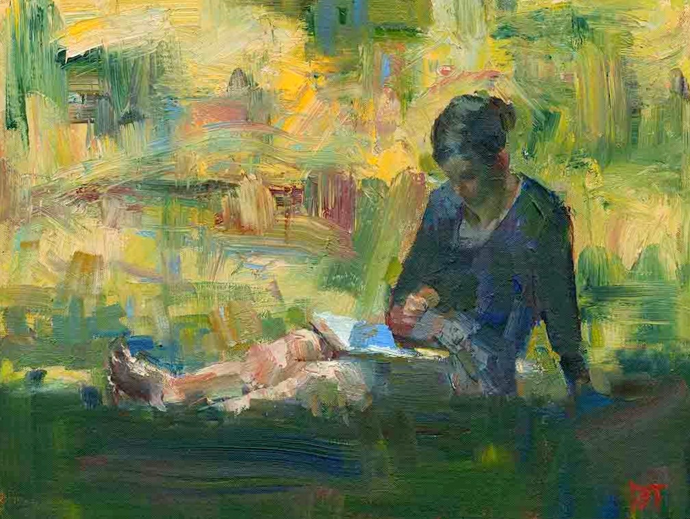 Reading and Art: Darren Thompson - 1