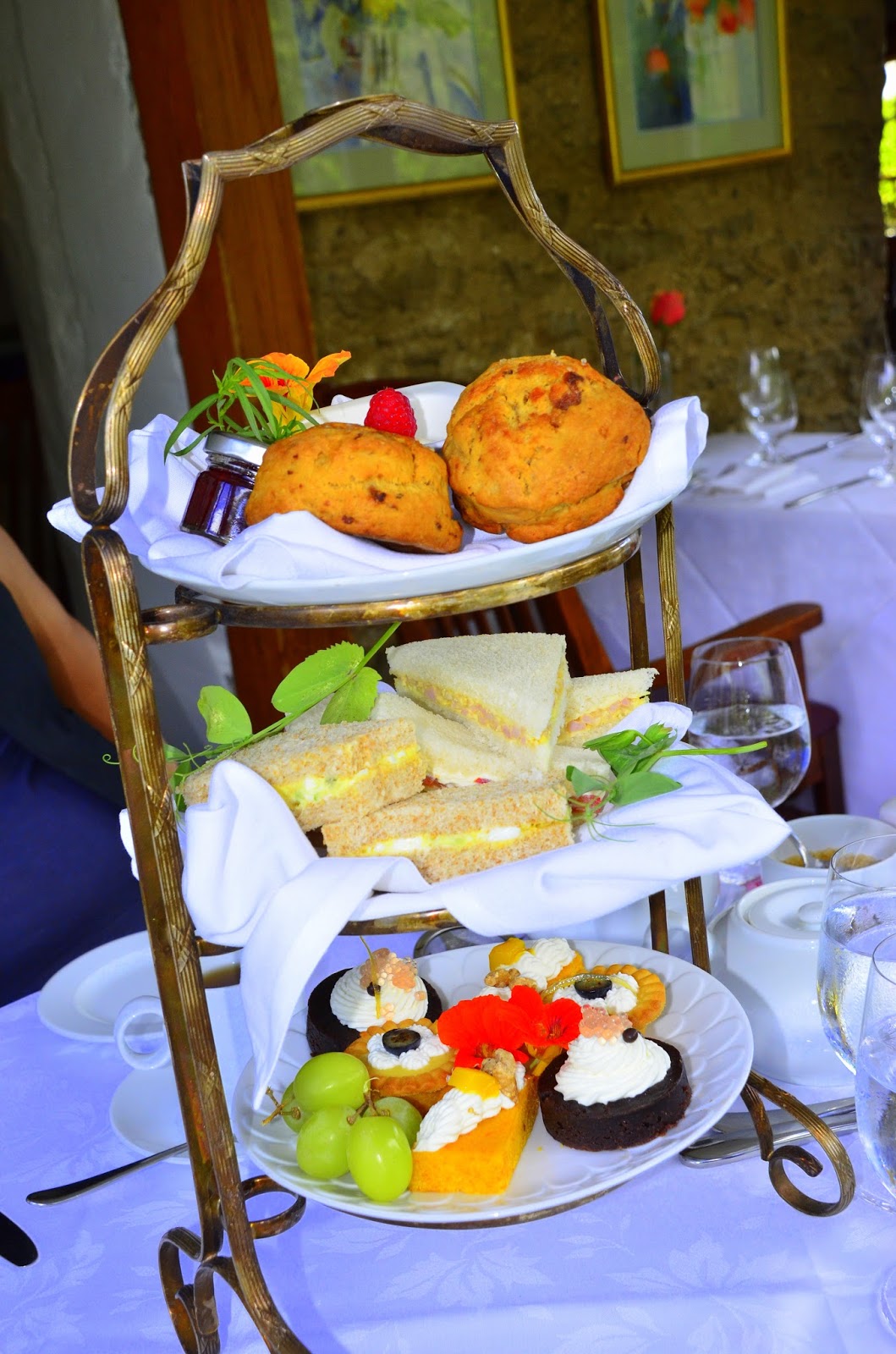 Tips Are Included!: Afternoon Tea - Headwaters Restaurant at the ...
