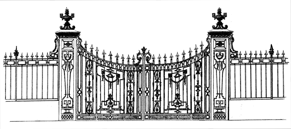 Potter Art Metal Studios: Wow! Building Big Drive Gates...