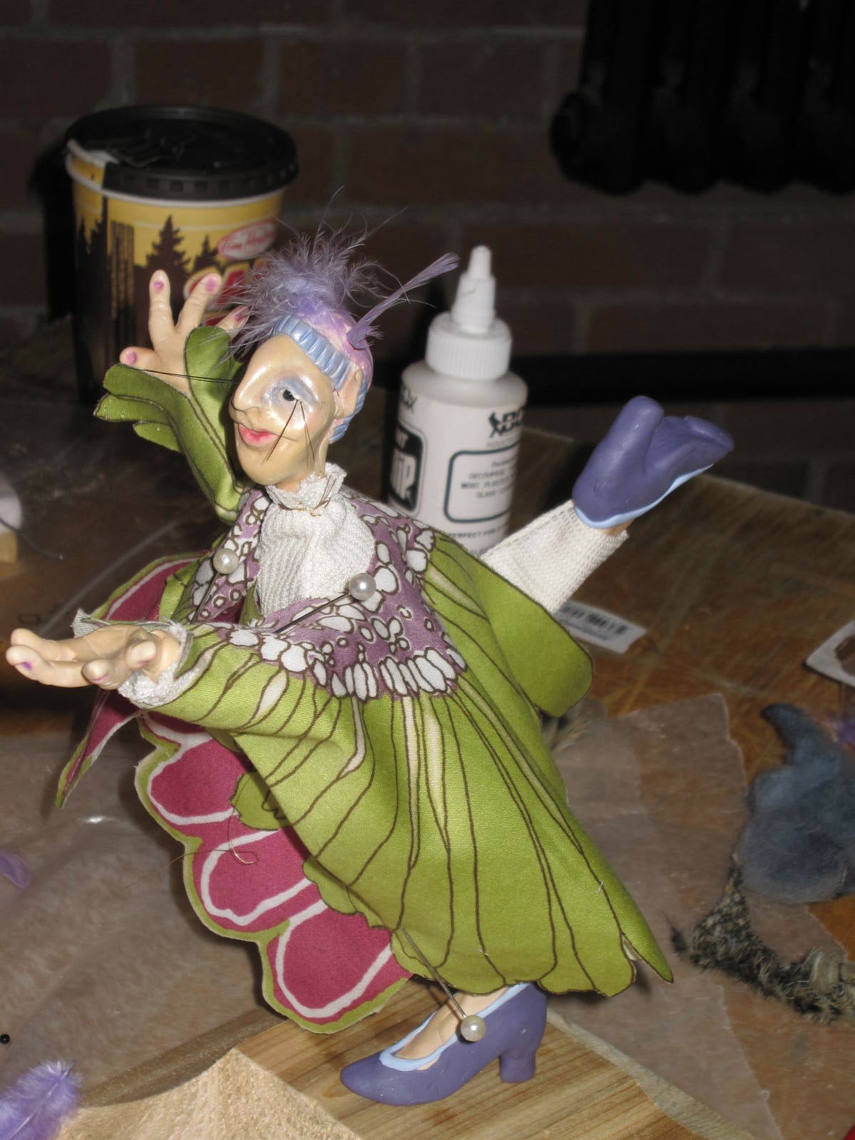 Zia Joey's Art Dolls: Kate Church Workshop