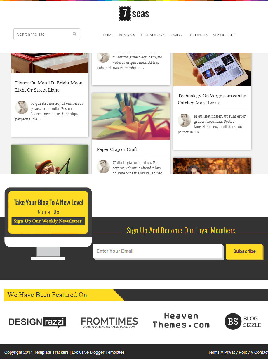 search for templates