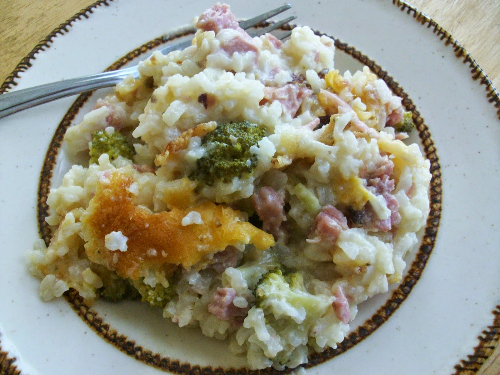Martha's Recipe Cabinet: Ham and Rice Casserole