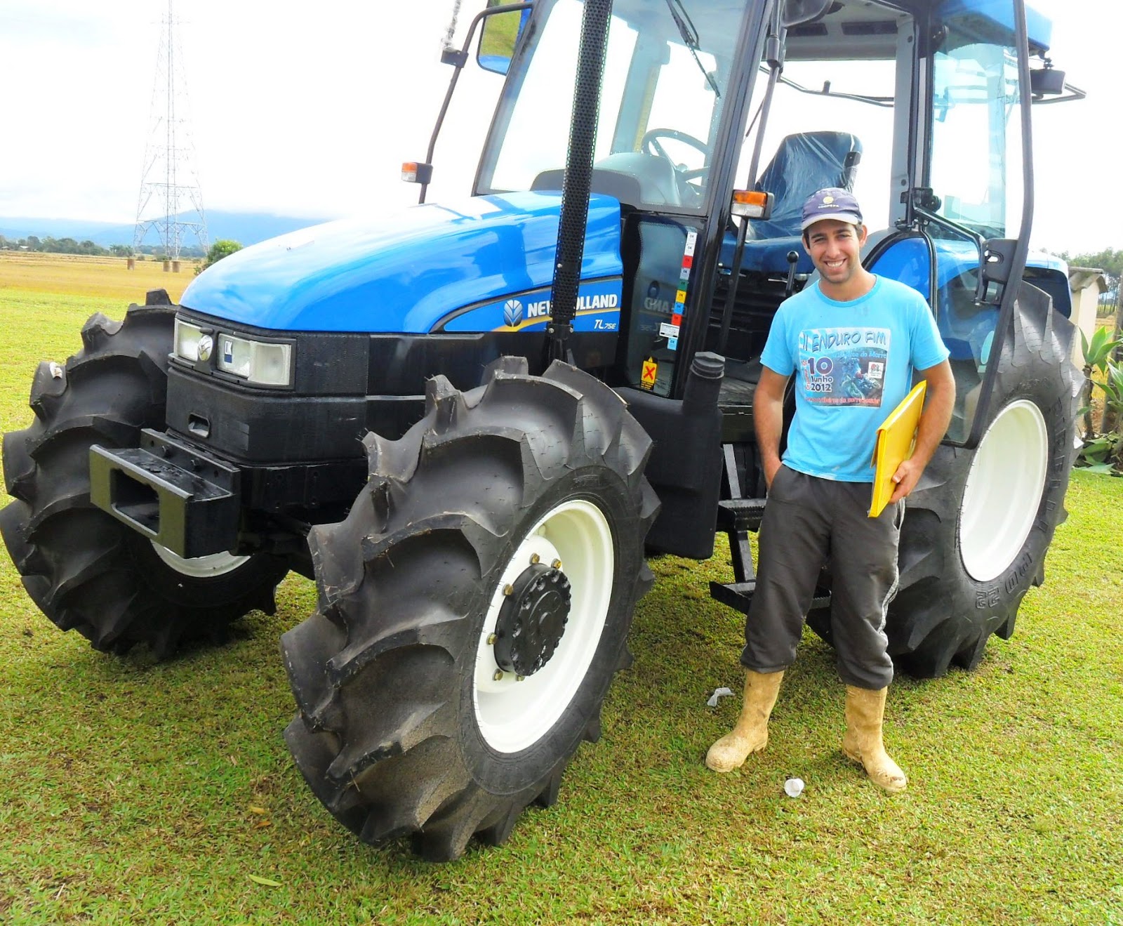 ': Entrega TL75 Cabinado - Helton Minatto Duminelli