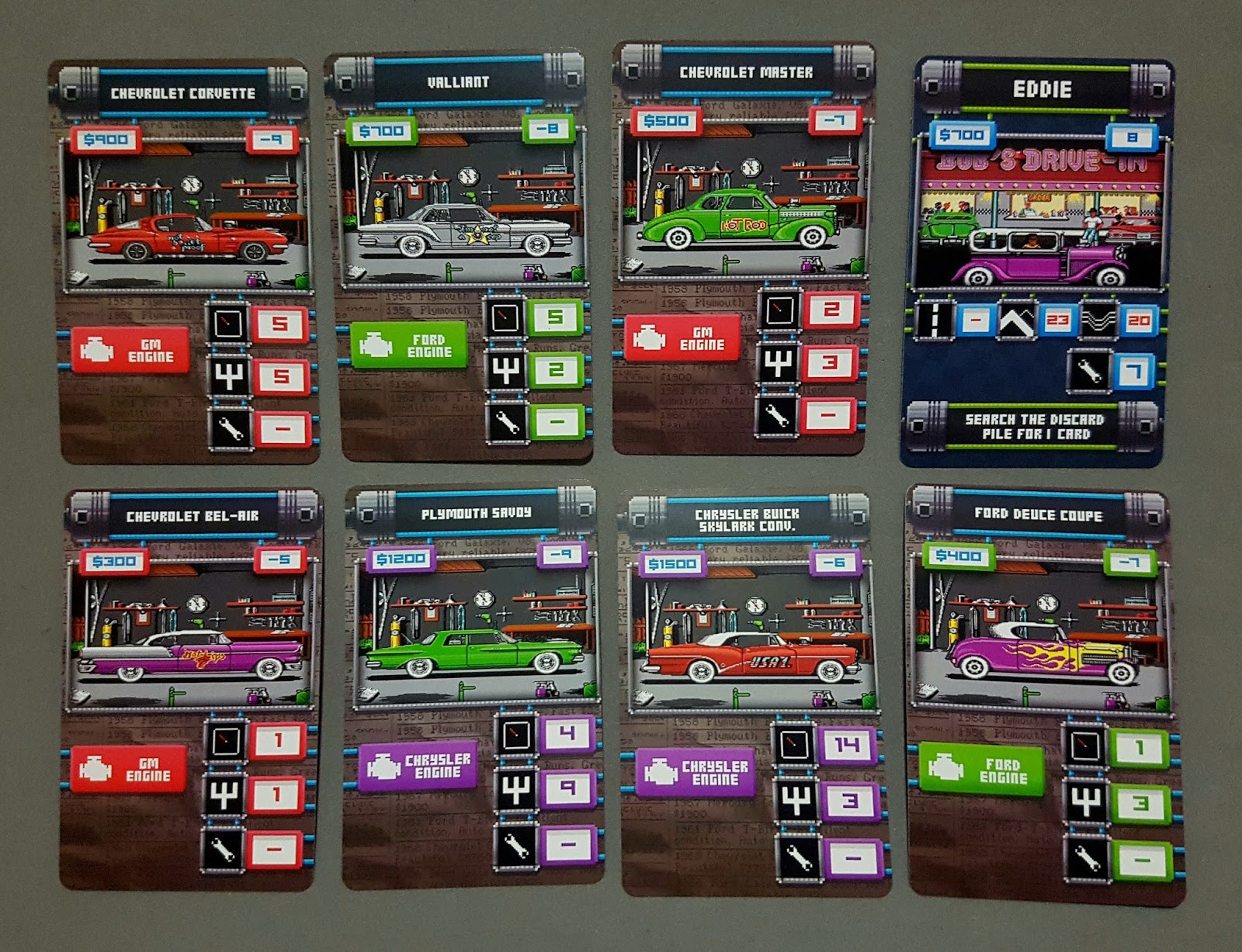 Street Rods Kickstarter Preview - EverythingBoardGames.com