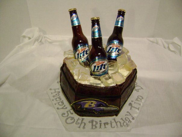Crafty Creations by Jill: Beer Bucket Cake