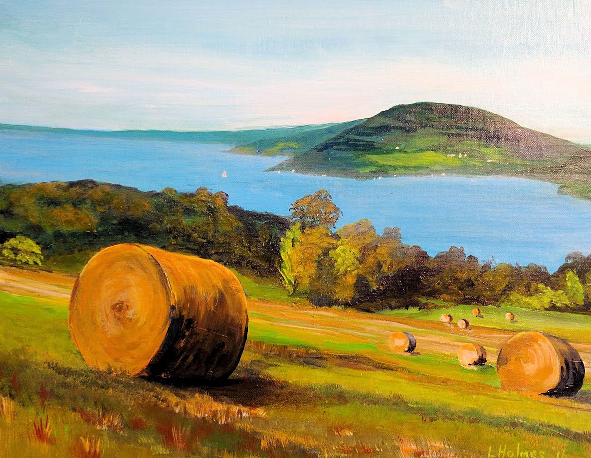 Lawrence F Holmes Paintings: Last Paintings of 2016