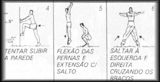De tudo um pouco ...: Exercicios para aquecimento e alongamento